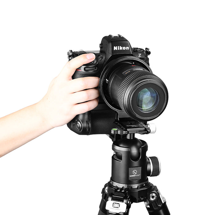 LS-85 85mm Rotating Collar for Canon Nikon Sony DSLR Camera with Batte