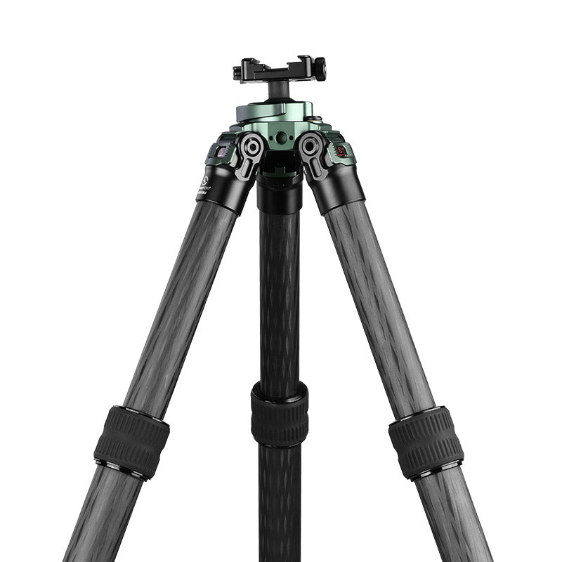T3620CSLI, 67” Tall Inverted Leg Series Carbon Fiber Tripod with 38mm
