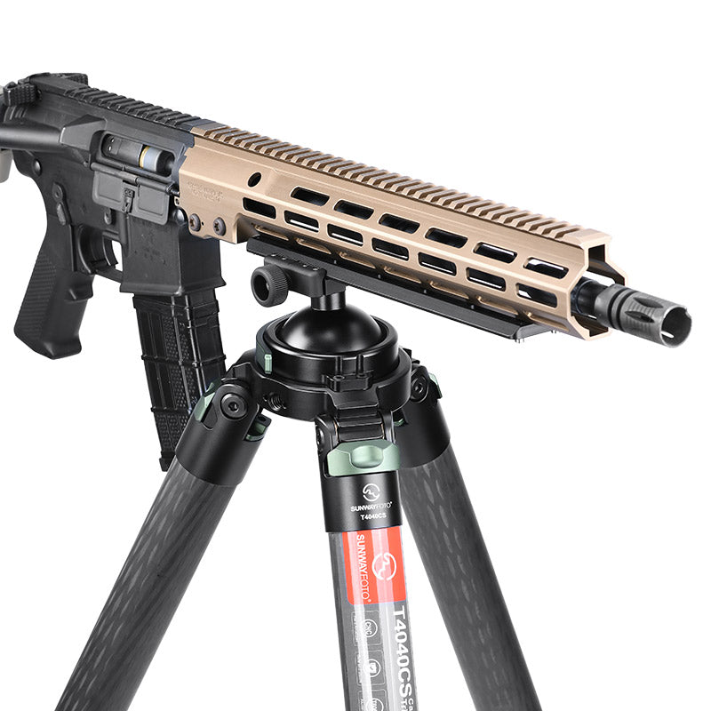 T4040CS Hunting Tripod for Shooting Rifle Stand Carbon Fiber