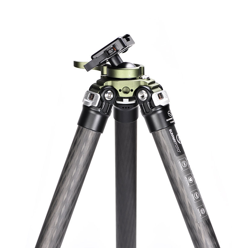 T3240CS Hunting Tripod for Shooting Rifle Stand Carbon Fiber
